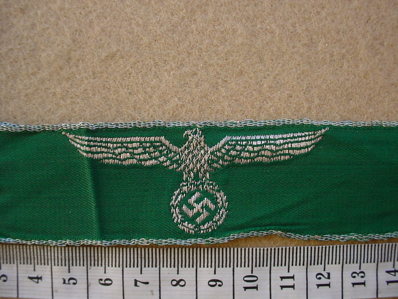 6410 German Border Protection Police and Customs cuff title (Army ...