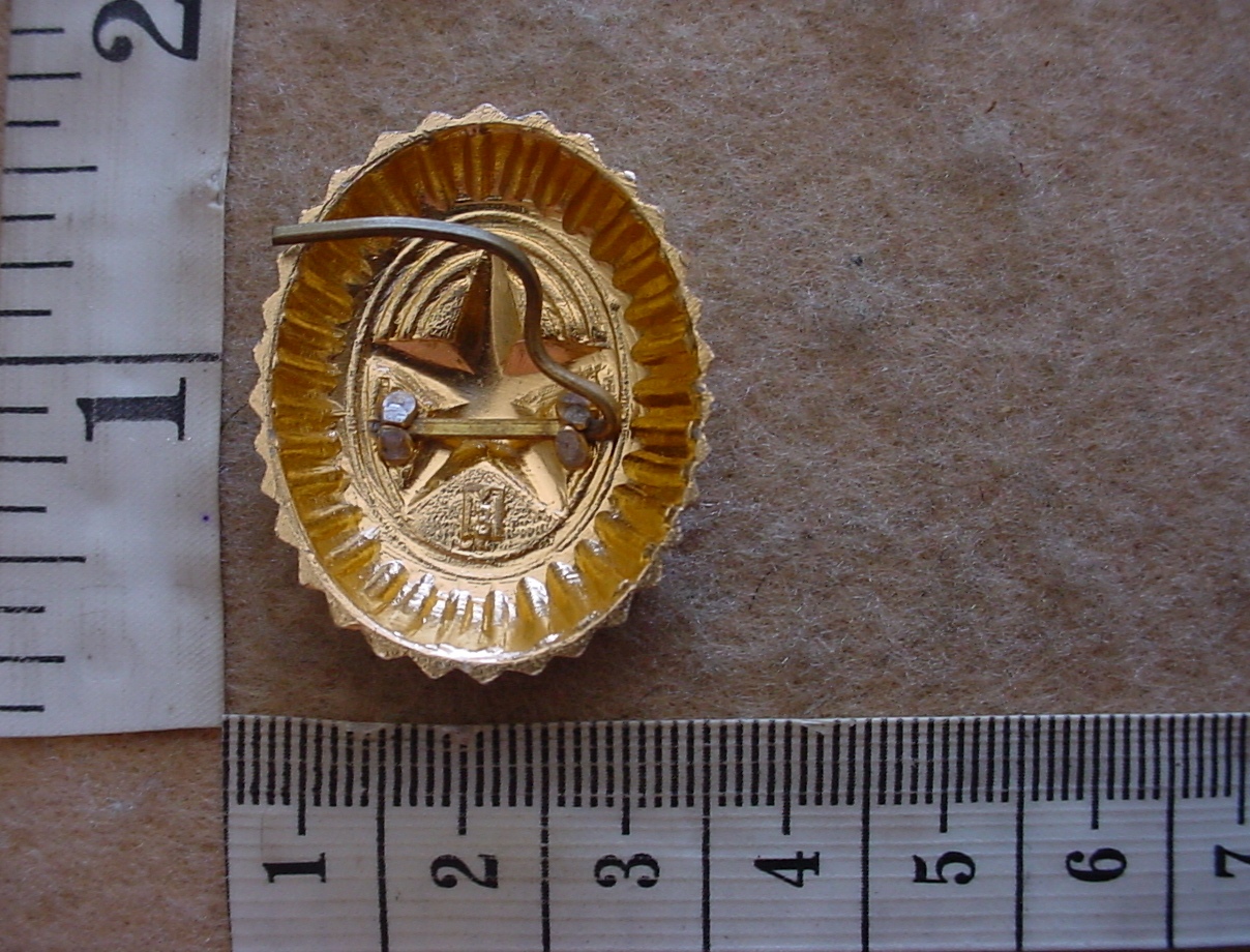 7428 Russian Armed Forces Enlisted cap badge (Army Russia) – SA Militaria