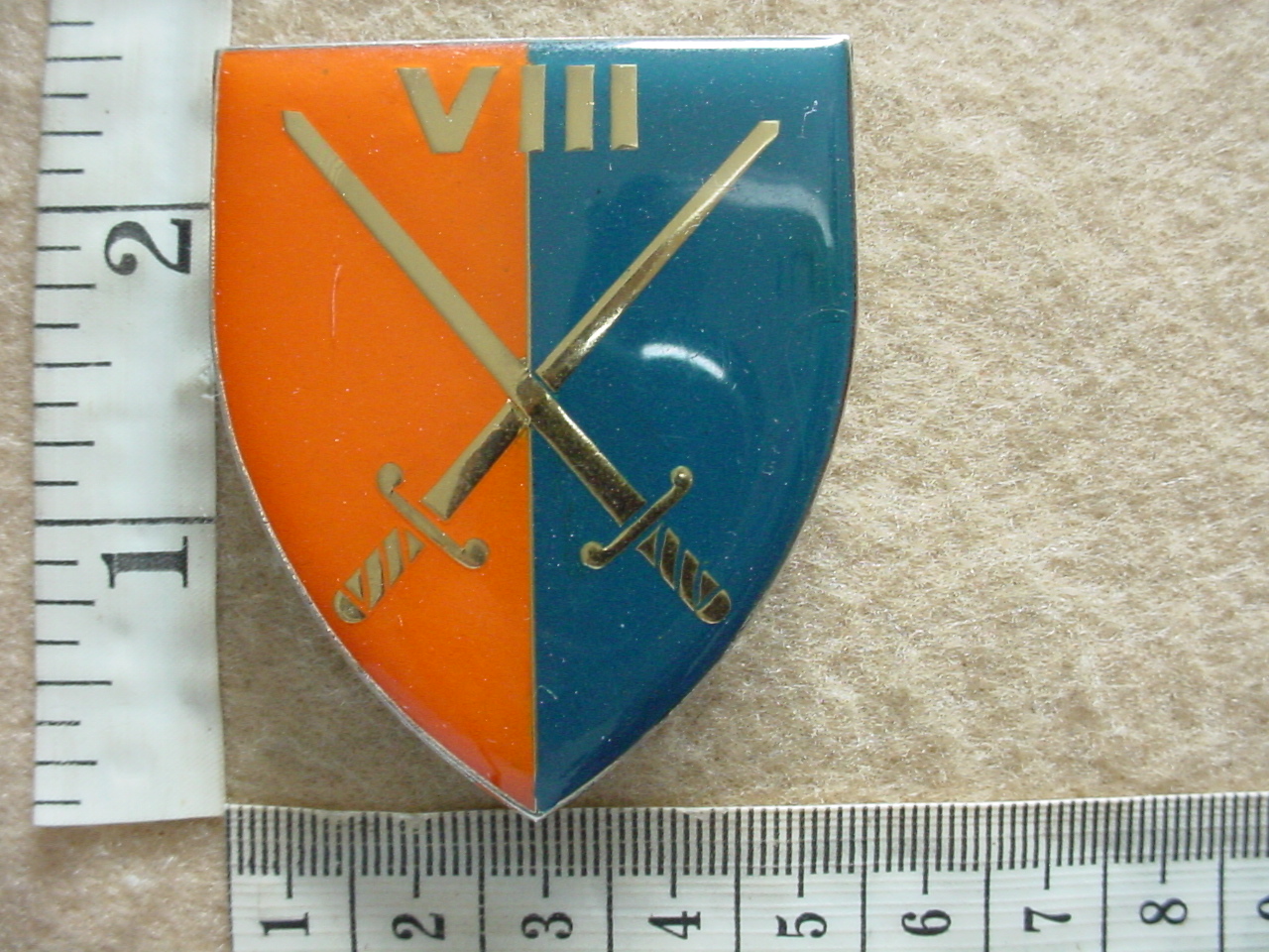 9228 8th Armoured Brigade arm flash (F840) – SA Militaria