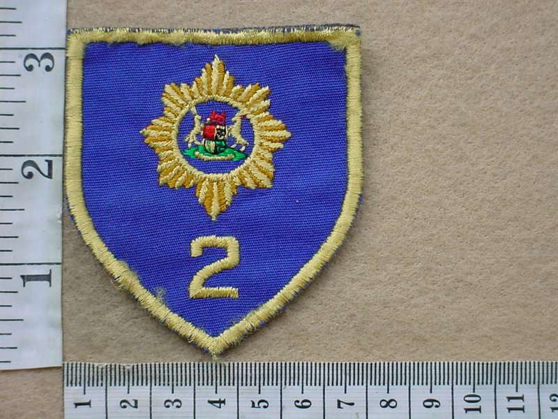 8337 SA Police Reaction Unit 2 arm flash (Ref. SAP) | SA Militaria