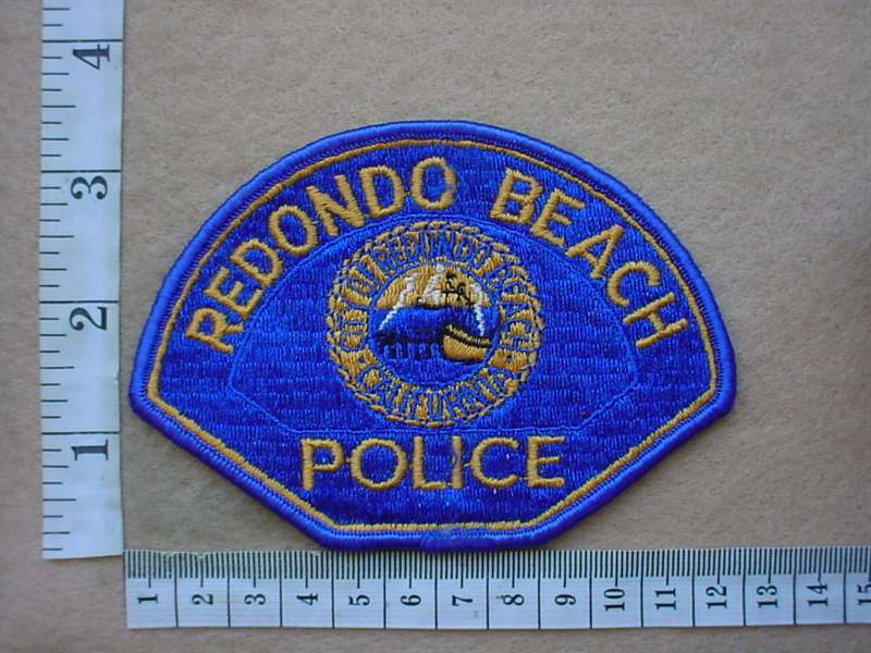 9667 Redondo Beach Police arm patch (Ref. Police USA) | SA Militaria