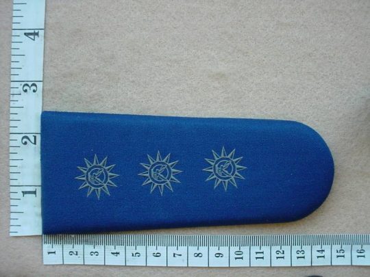 5161 Namibia Police Force Inspector rank epaulette (Ref. Police Namibia ...