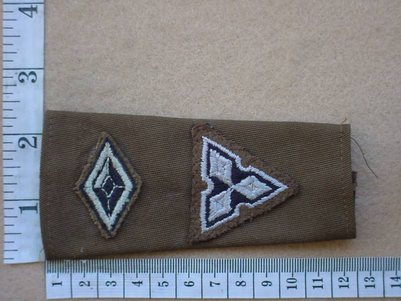 6153 SWA Army Lieut Colonel rank epaulette (Ref. Ranks SWA) | SA Militaria