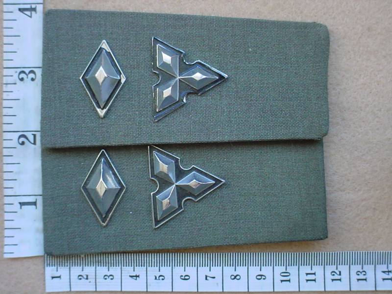 6169 SWA Army Lieutenant Colonel rank epaulettes (Ranks SWA) – SA Militaria
