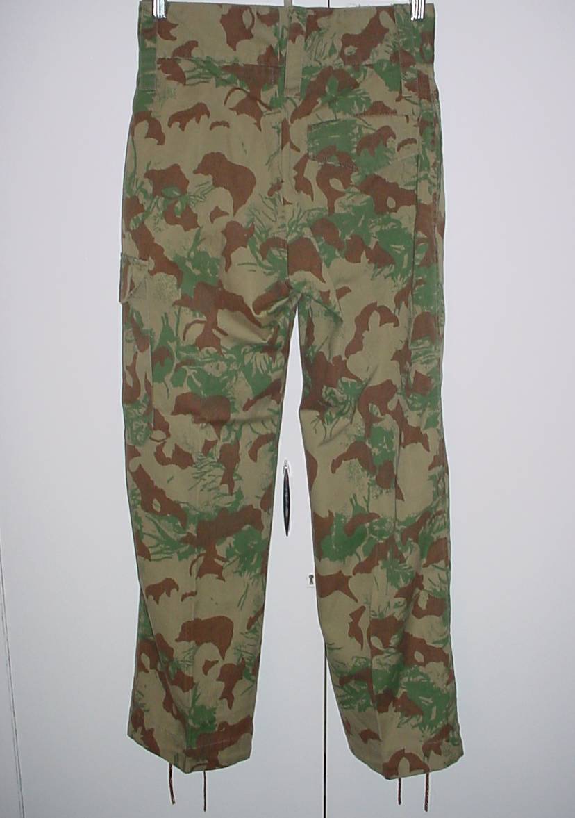7630 SA Police camo trousers, 2nd pattern camo (SAP) | SA Militaria