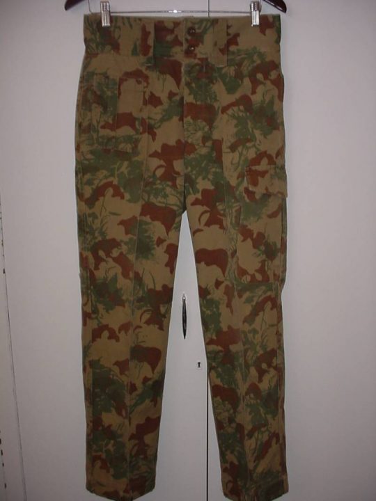 7626 SA Police camo trousers, 2nd pattern camo (SAP) | SA Militaria