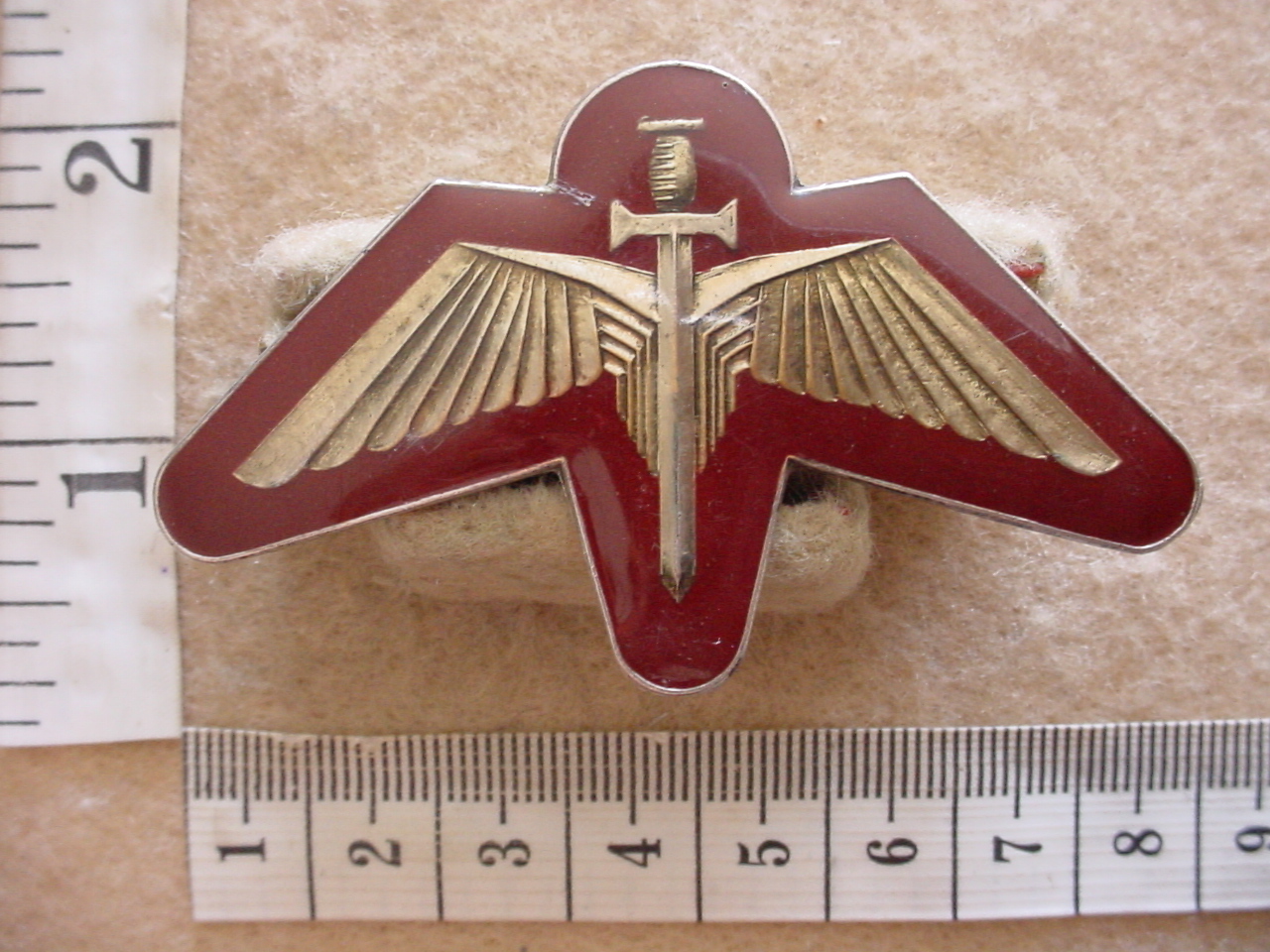 5974-1 Bophuthatswana Special Forces beret badge (AD1357) – SA Militaria