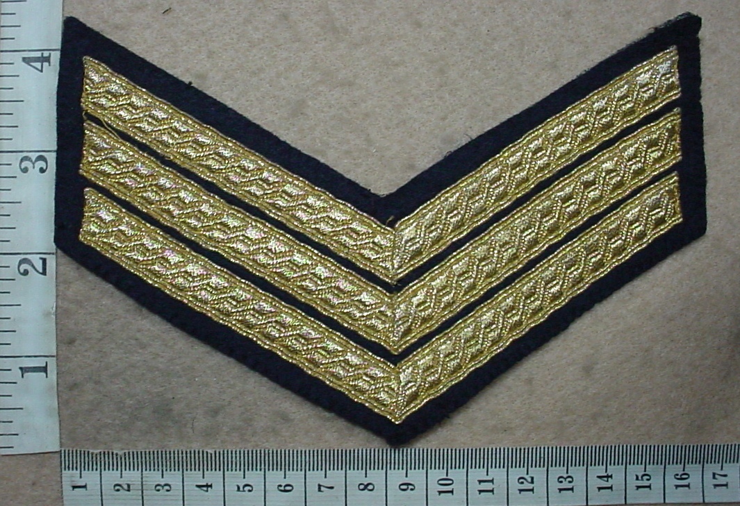 10055-1 British South Africa Police First Sergeant rank badge (DW2 109 ...