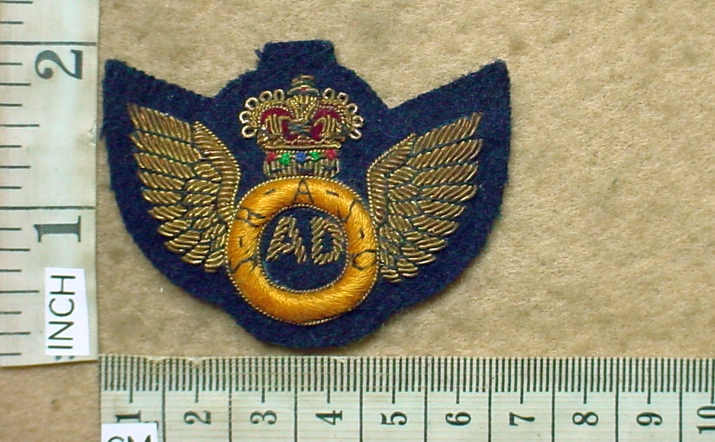 8115-4 Southern Rhodesia Army Service Corps Air Dispatcher wings ...