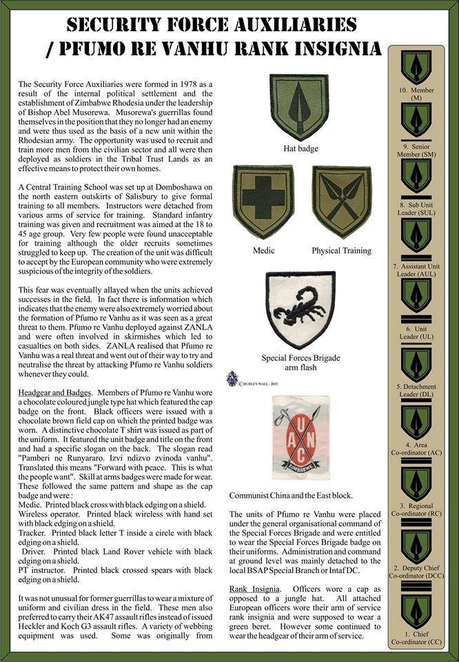 2026 Pfumo re Vanhu bush hat badge (C519) | SA Militaria