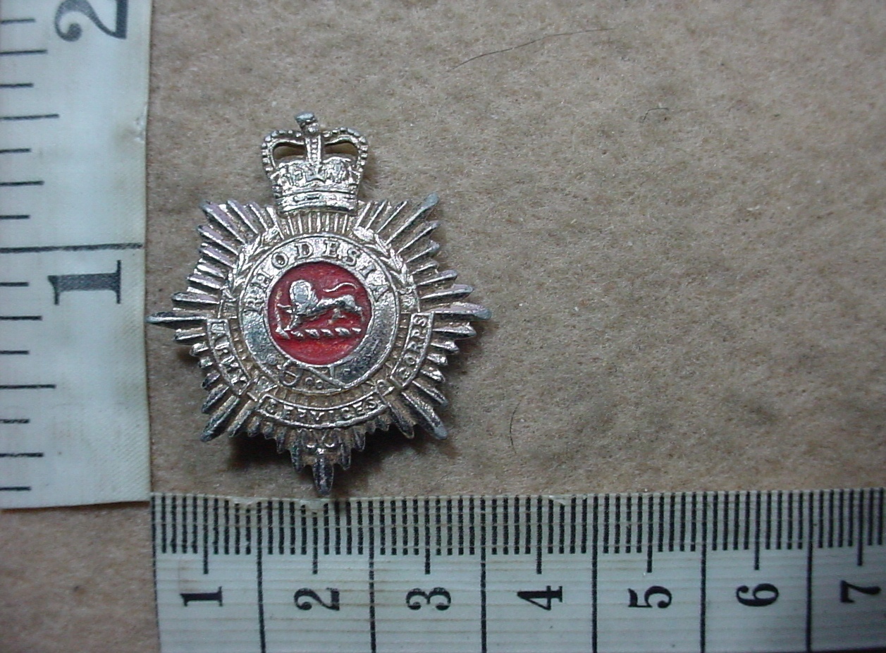 1492-2 Rhodesian Army Service Corps cap badge (CO3129) | SA Militaria