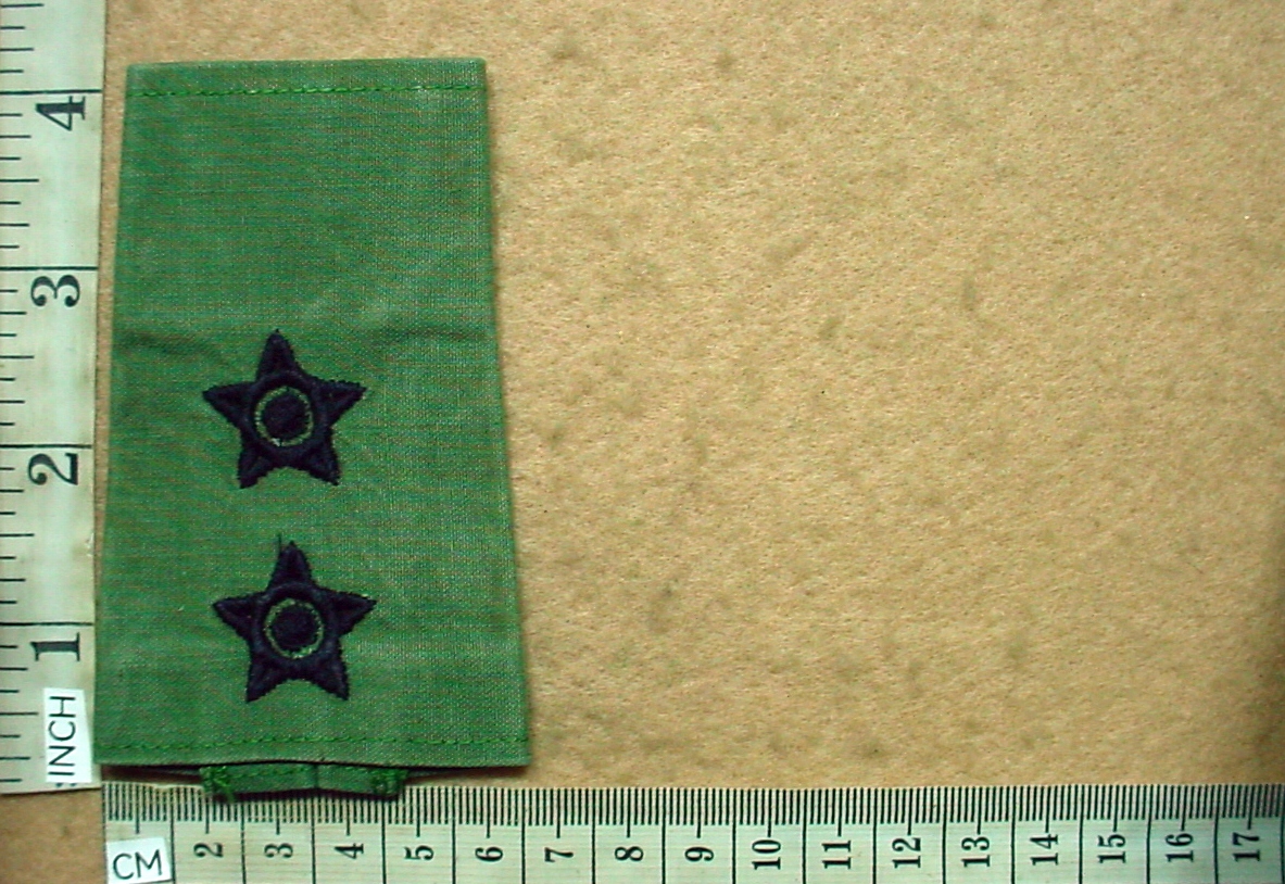 3754-1 Rhodesian Guard Force Junior Commandant Grade 2 rank epaulette ...