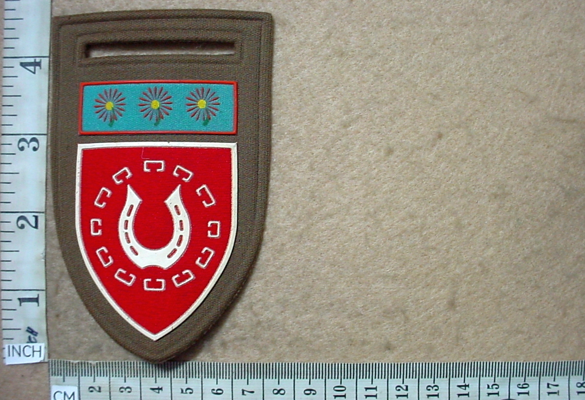 5893-1 Regiment Pretorius arm flash, Northern Transvaal Command balkie ...